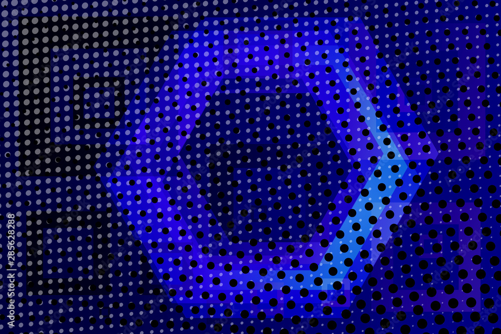 abstract, blue, pattern, light, design, texture, illustration, circle ...