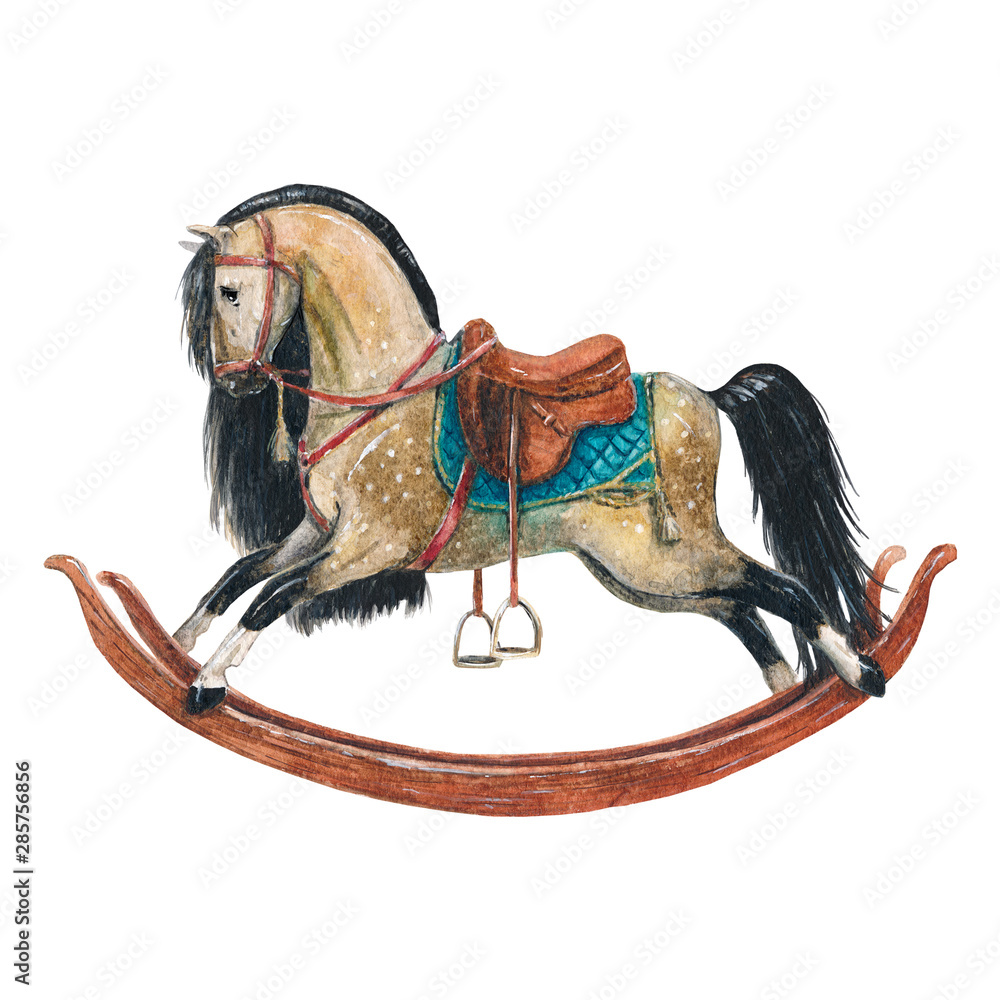 Rocking Horse Illustration