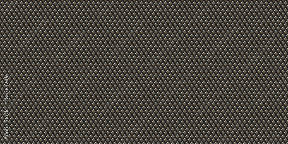 Knurl contact surface background. Metal rhombus pattern surface ...