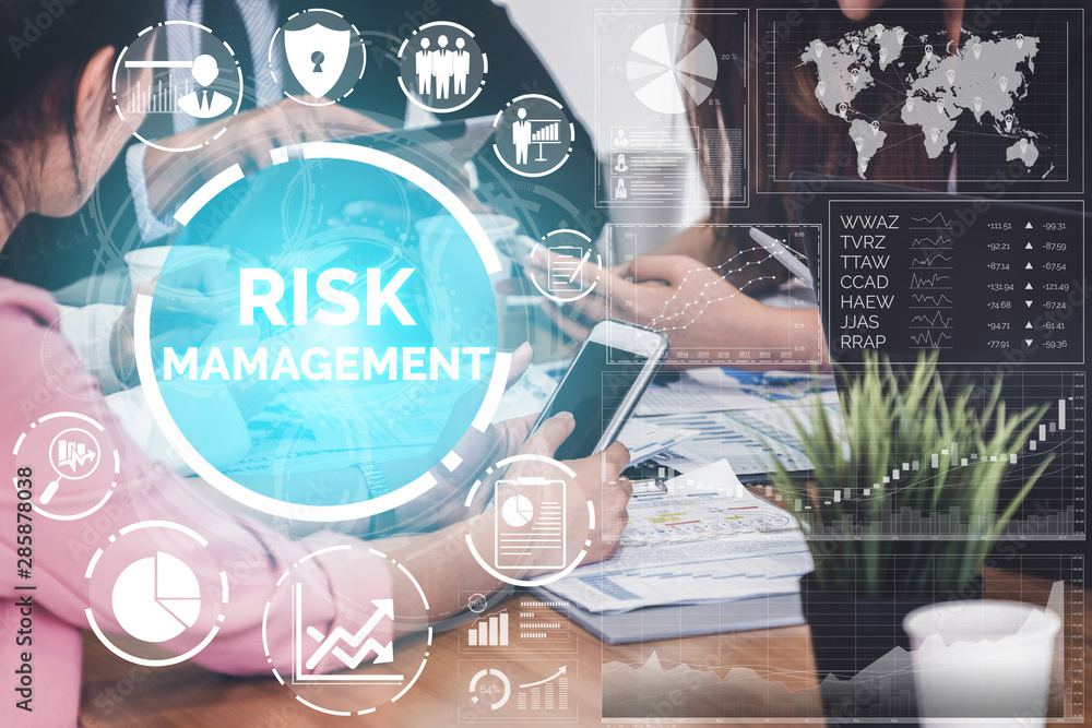 Risk Management and Assessment for Business Investment Concept. Modern ...