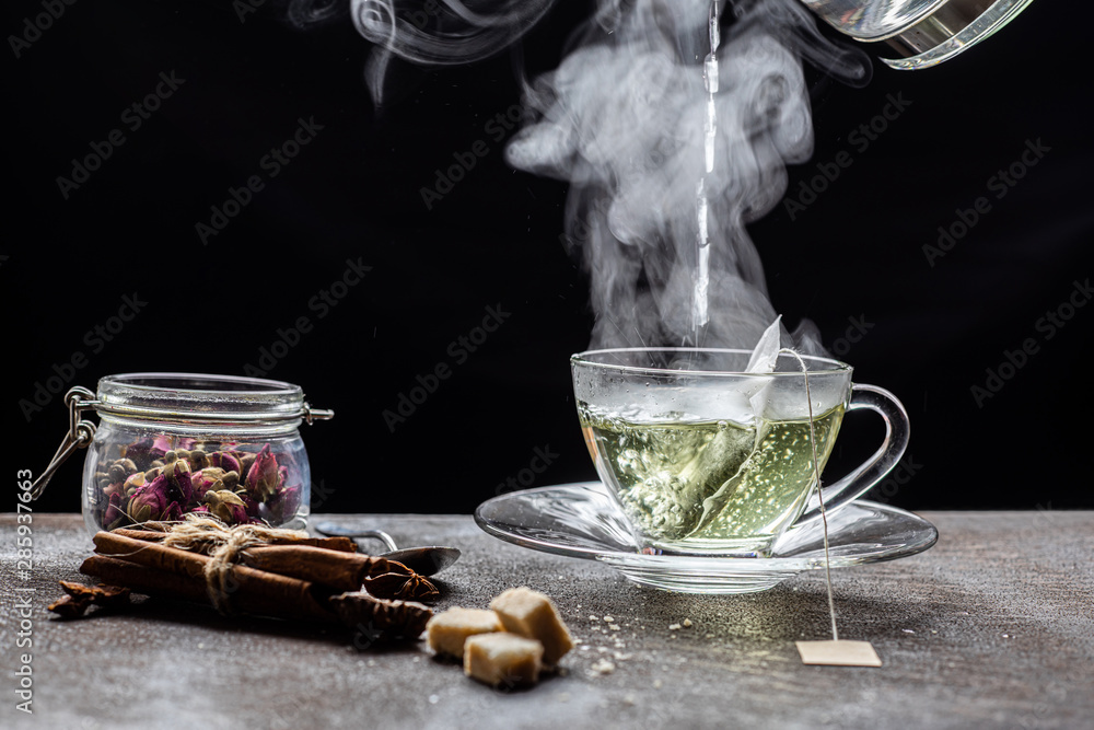 Water Steam From Cup