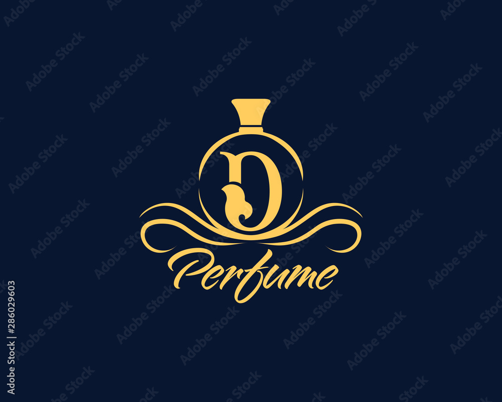 Luxury Initial Letter alphabet D Logo , Awesome Logo Design Template ...