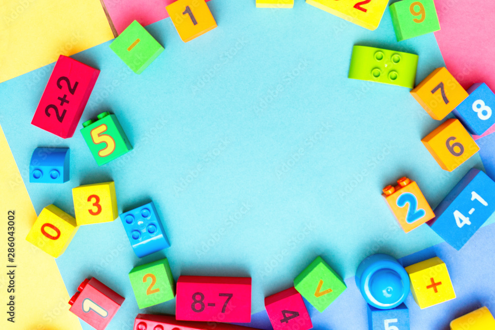 Numbers Background For Kids