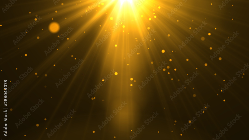 abstract glowing light sun burst with digital lens flare background ...