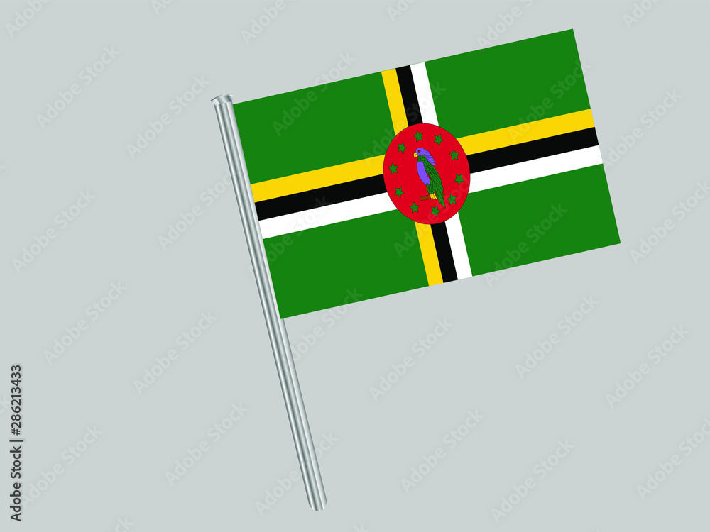 Purple National Flag