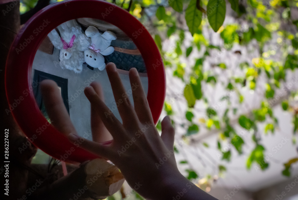 Reflections from Converging mirror. The image caused by a concave lens ...