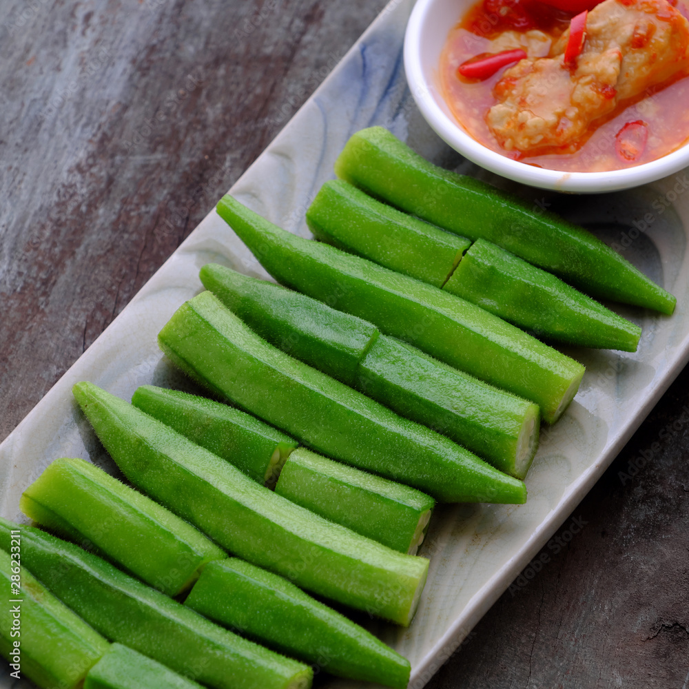 Boiled Okra