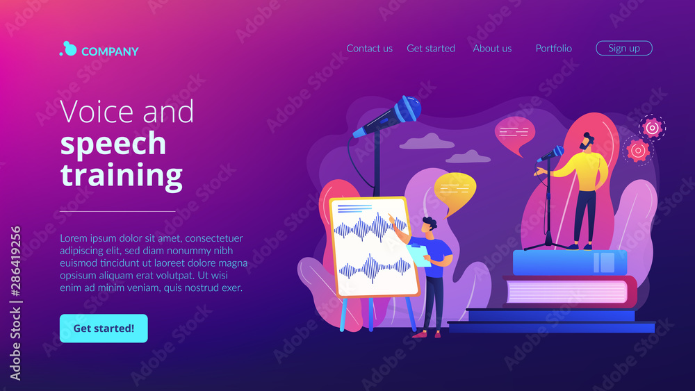 Elocution lesson. Speech improvement. Recording studio. Voice and ...