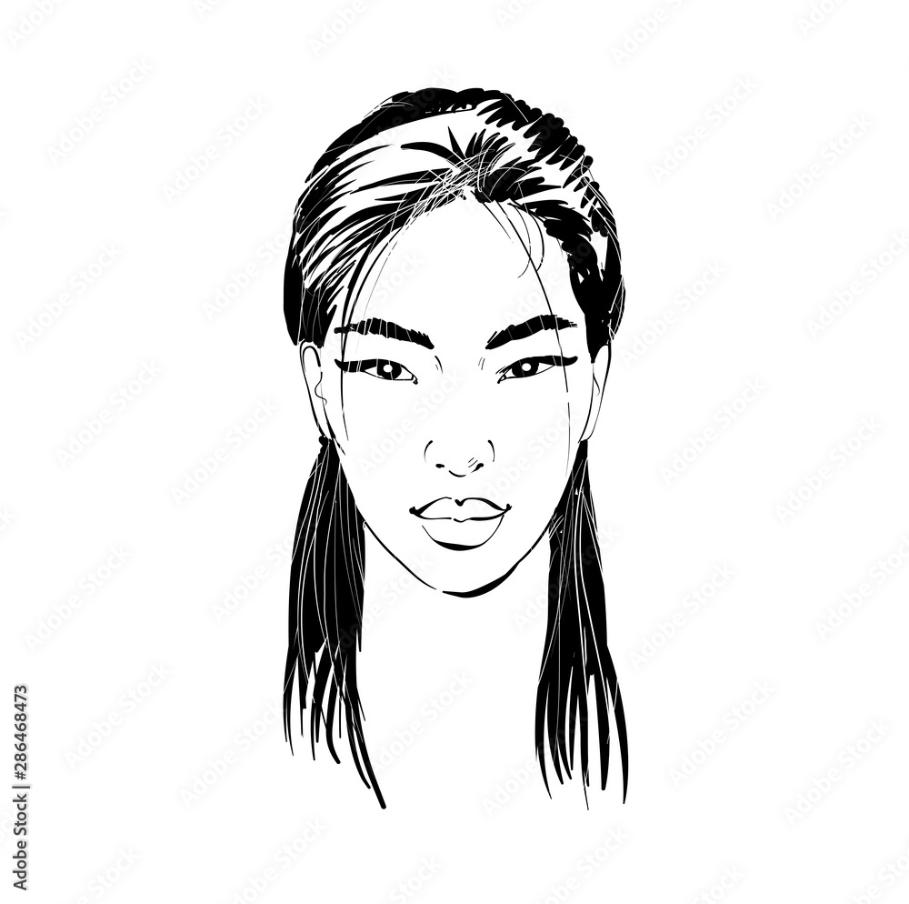 Chinese Face Drawing