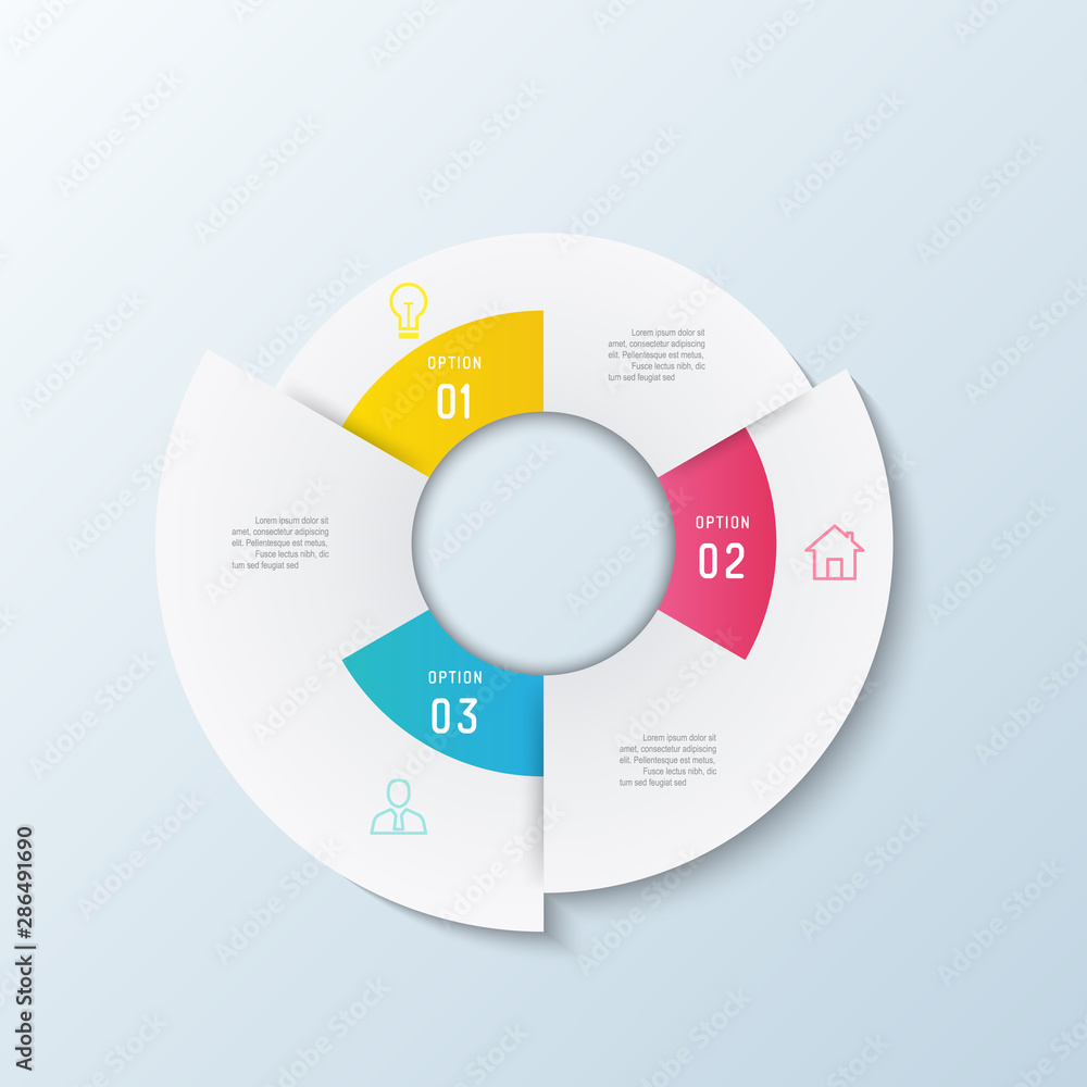 Business infographic.Business data visualization. Vector infographics ...