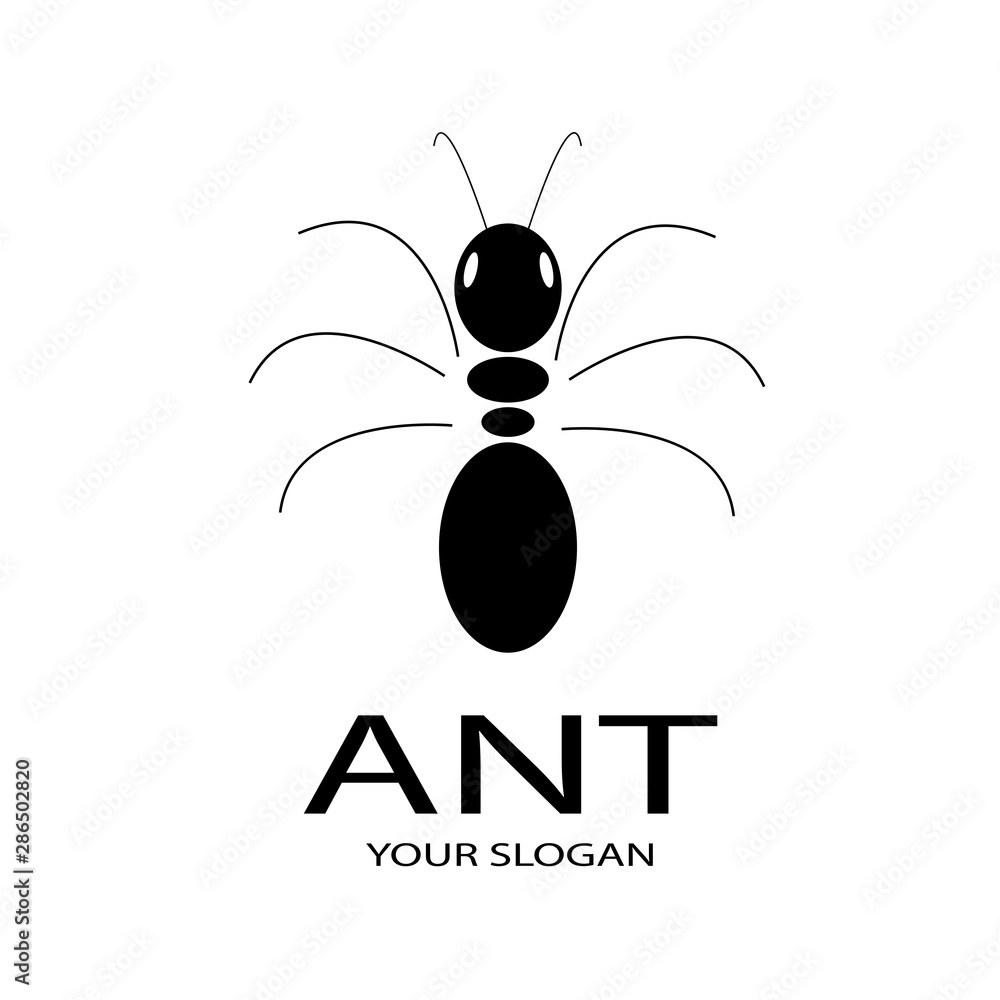 Ant logo design for all your businesses Stock Vector | Adobe Stock