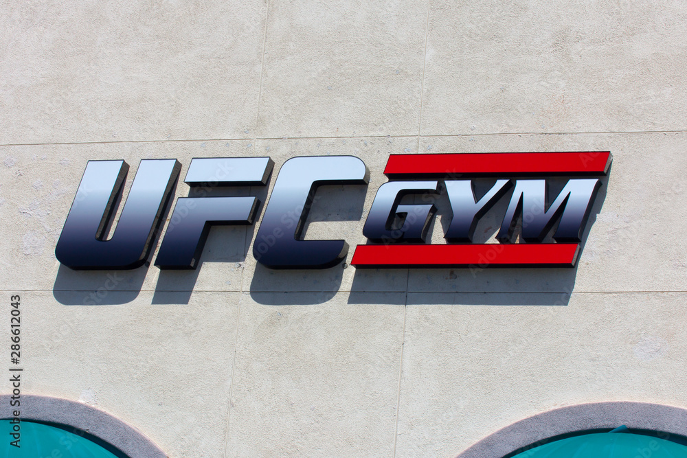 UFC Gym Exterior and Logo Stock Photo | Adobe Stock