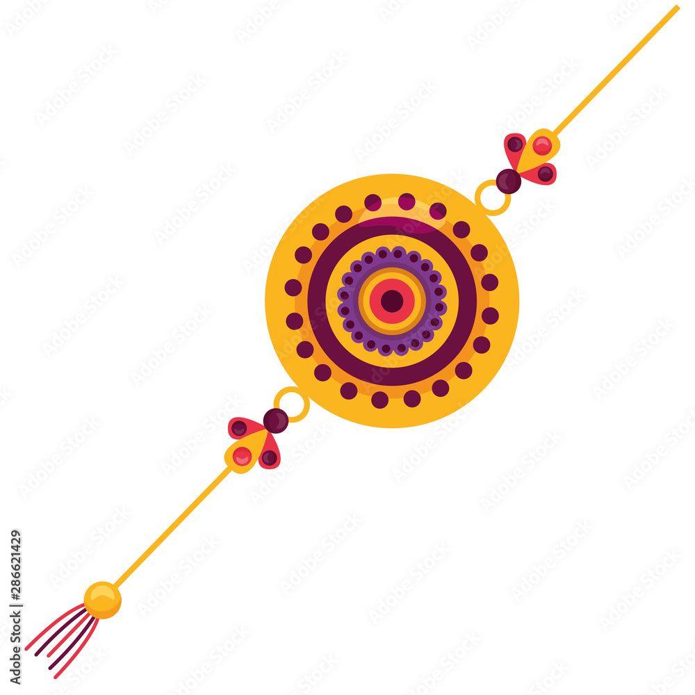 Isolated raksha bandhan vector design Stock Vector | Adobe Stock