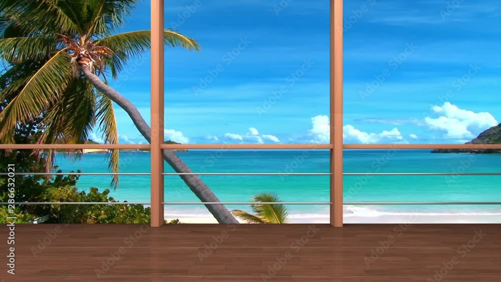 05HD Morning News TV Virtual Studio Green Screen Background Meditation ...