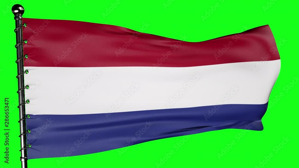 Flags of The Kingdom of the Netherlands, Dutch national flag in three ...