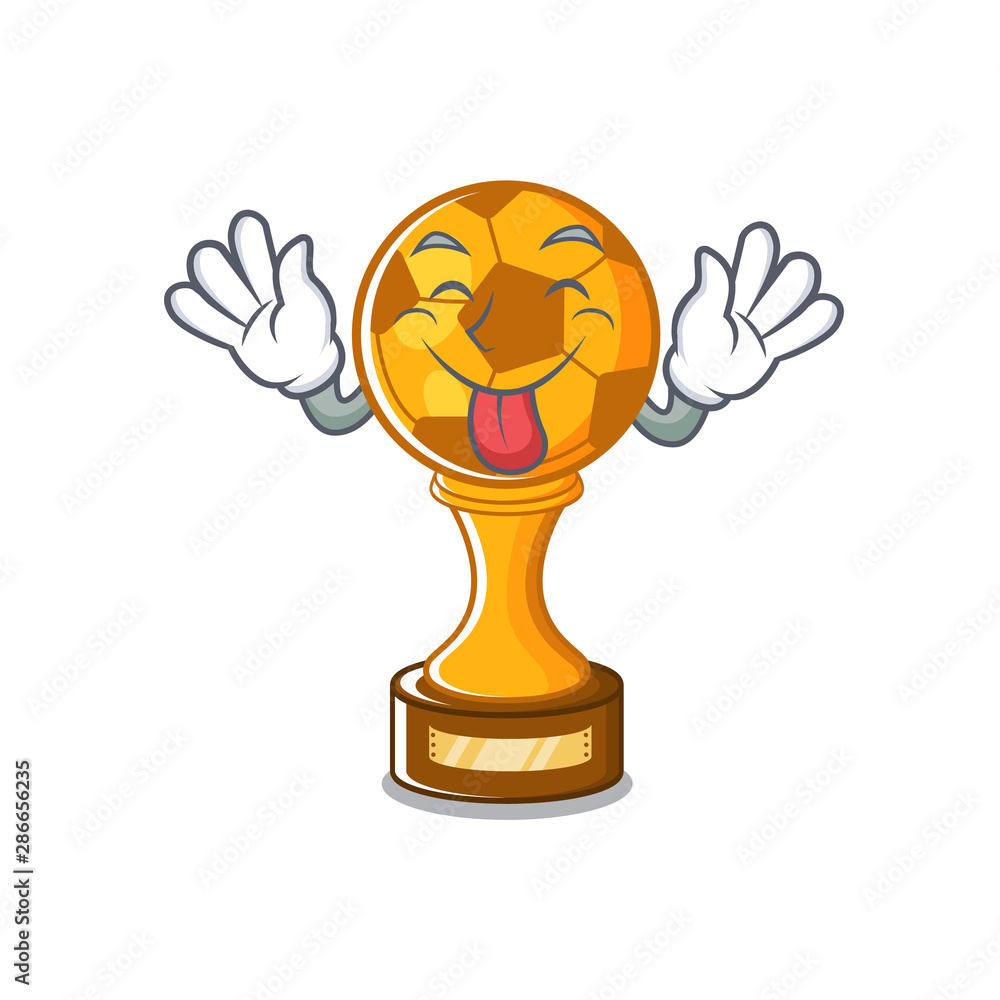 Soccer Trophy Cartoon