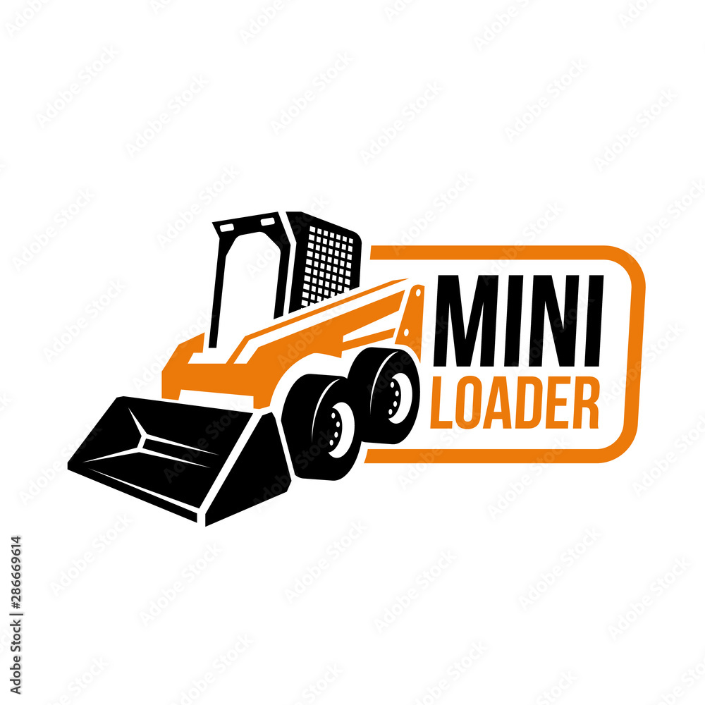 mini loader abstract vector logo Stock Vector | Adobe Stock