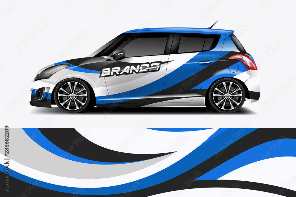 Swift Car Sticker Design