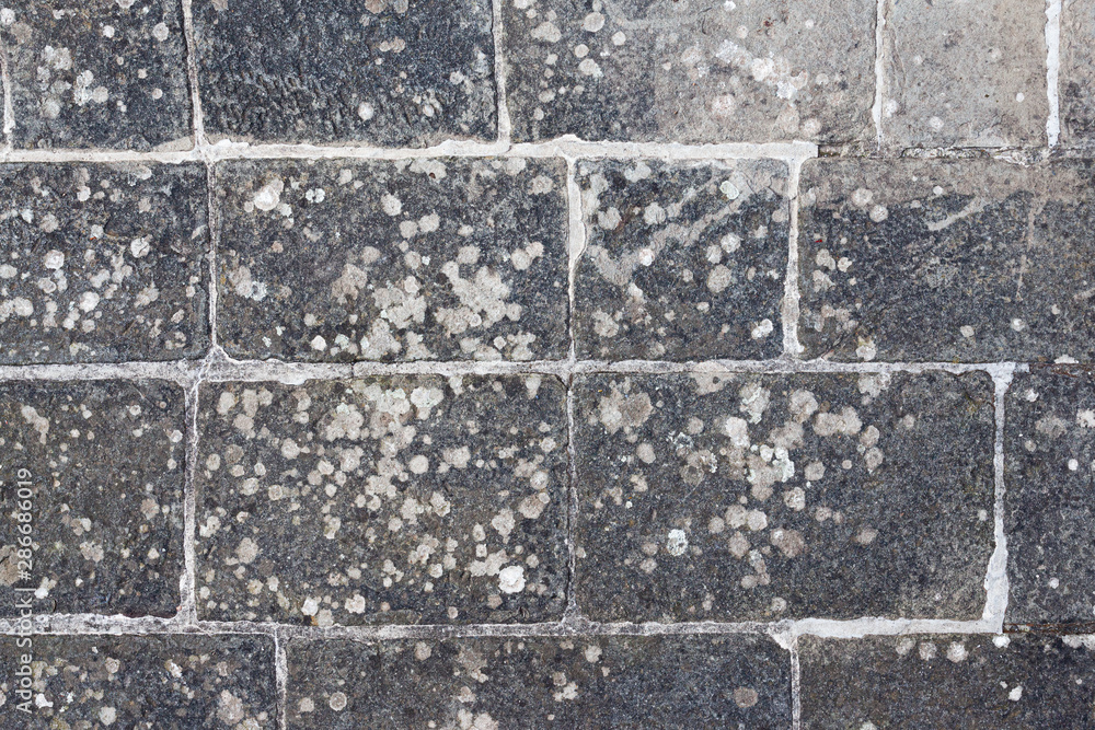 Rustic Stone floor texture, stained, Background for design and ...