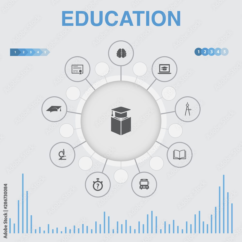 Education Infographic Icons