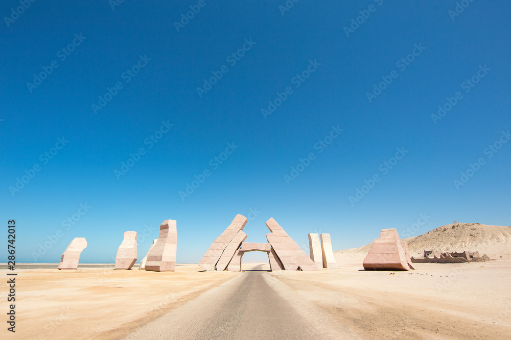 Fotka „Gate of Allah, popular tourist destination. Monument of huge ...