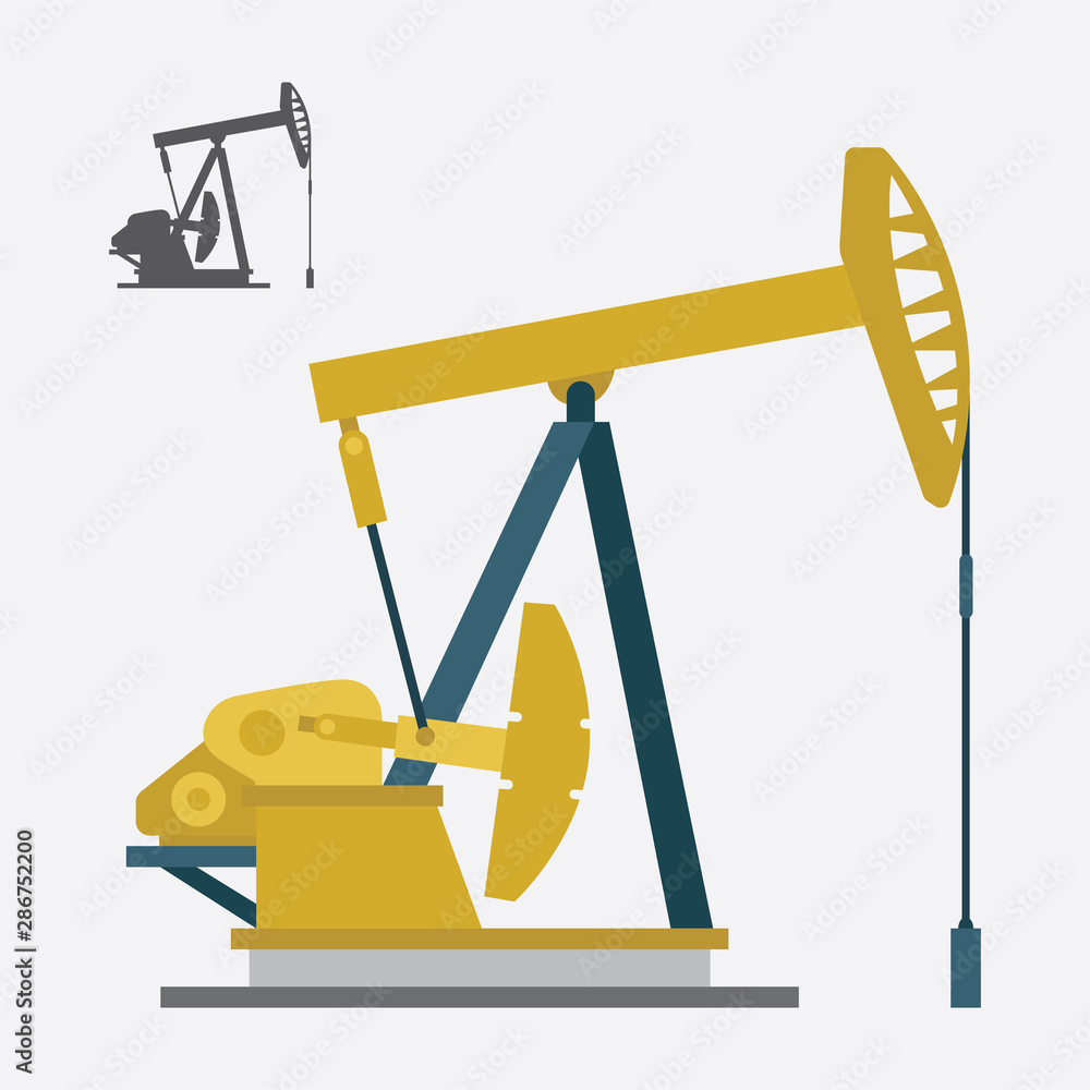 Cartoon Oil Pump