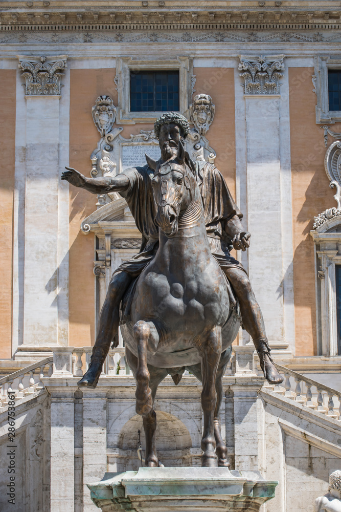 Equestrian Statue Of Marcus Aurelius