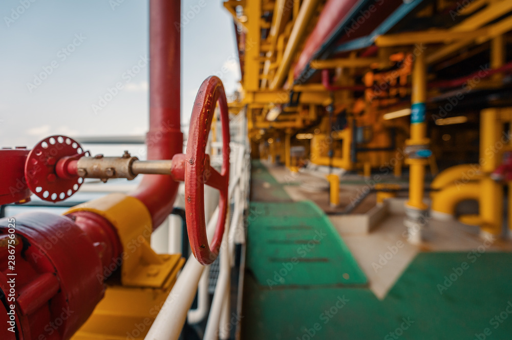 Side view of FPSO vessel Stock Photo | Adobe Stock
