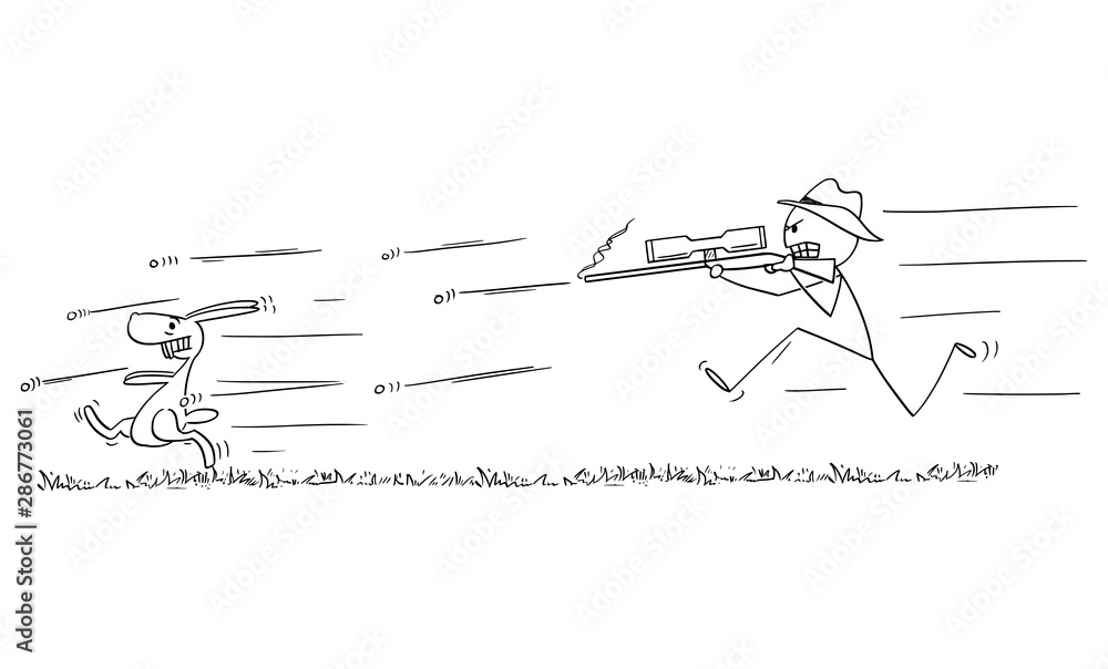 Vector cartoon stick figure drawing conceptual illustration of man with ...