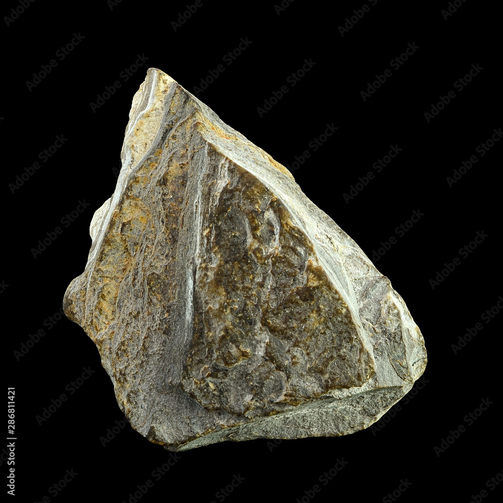 Oil shale, sedimentary rock Stock Photo | Adobe Stock