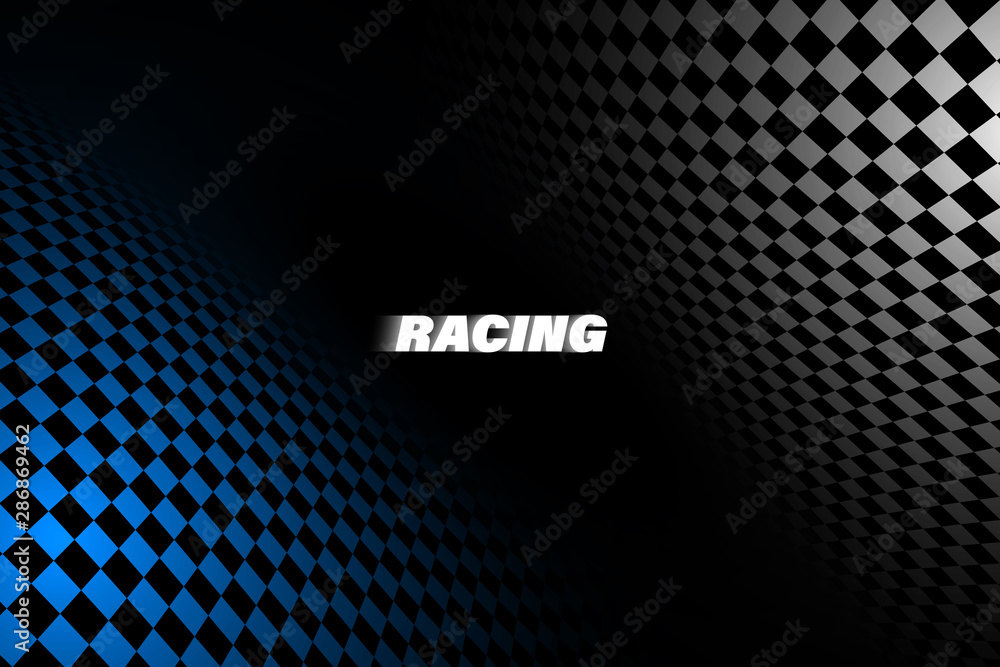 Racing square background, vector abstraction in car track Stock Vector ...