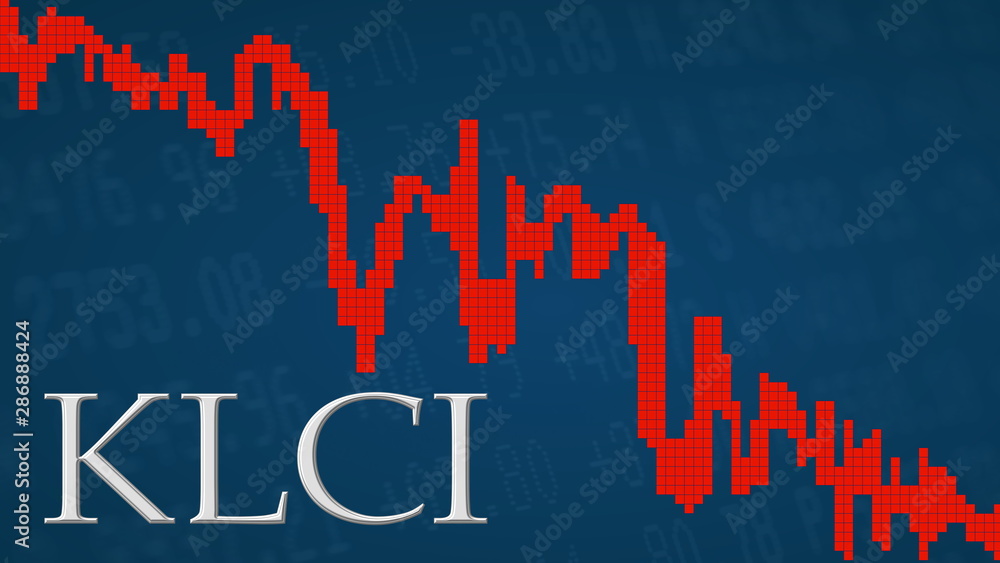 The Malaysian stock market index FTSE Bursa Malaysia KLCI is falling ...