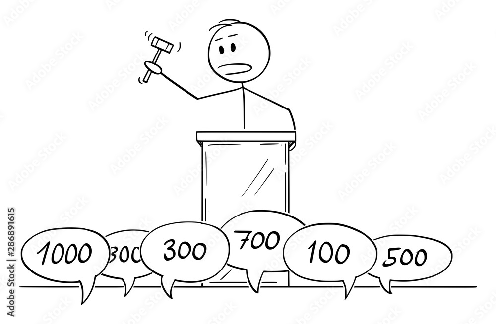 Vector cartoon stick figure drawing conceptual illustration of ...