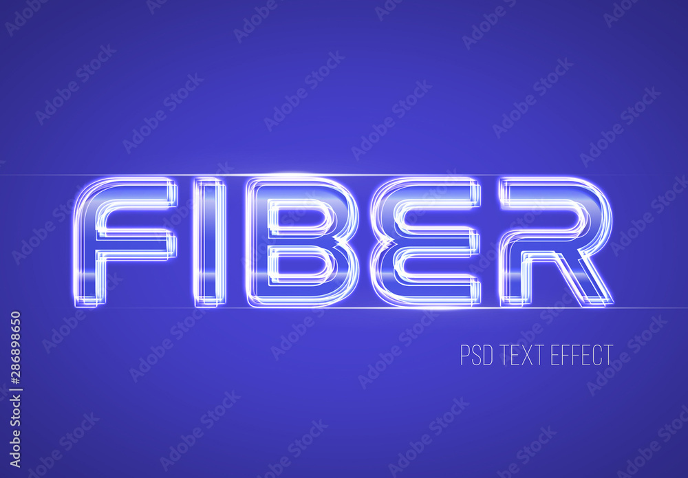 Layered Line Text Effect Stock Template | Adobe Stock