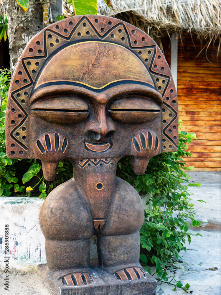 Póster Taino indigenous Diosa Luna Goddess of the Moon – Cuadro para ...