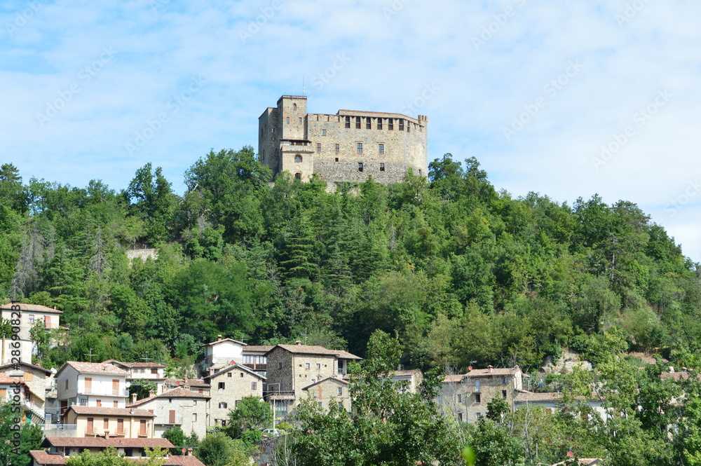 Zavattarello (2019) - Castello Dal Verme Stock Photo | Adobe Stock