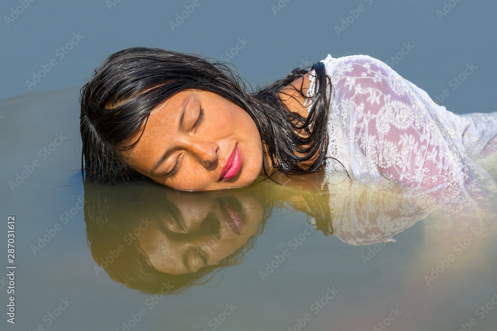Water Reflection Photography Portraits