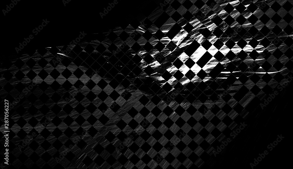 Grungy Abstract background, texture of a checkered flag. Pattern for ...