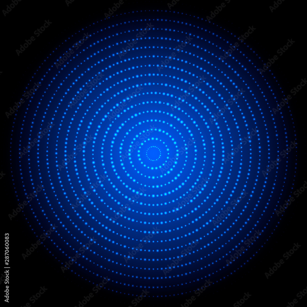 Abstract shiny blue background. Vector illustration for poster Stock ...