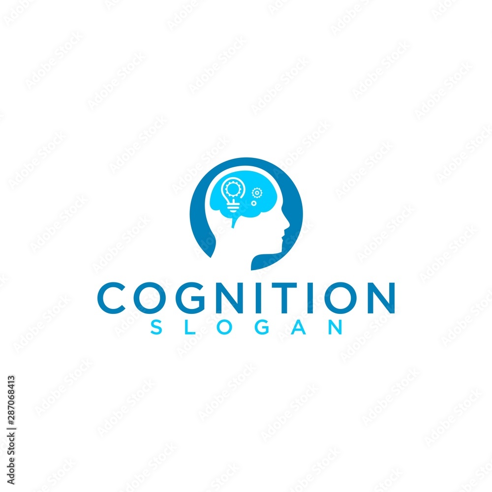 logo cognition idea Stock Vector | Adobe Stock