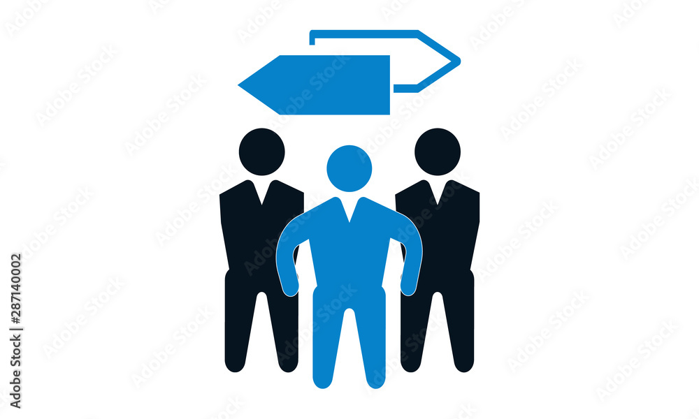 Team decision vector icon used for website. Stock Vector | Adobe Stock