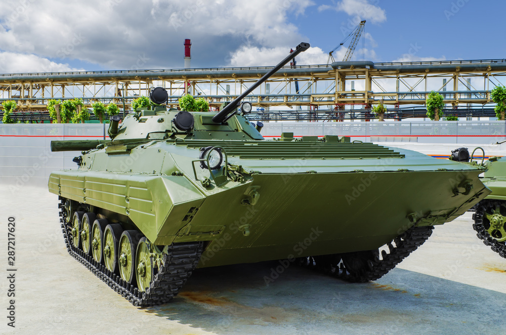 BMP-2 is a second-generation, amphibious infantry fighting vehicle ...