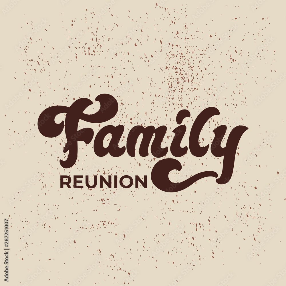 Family Reunion Vector