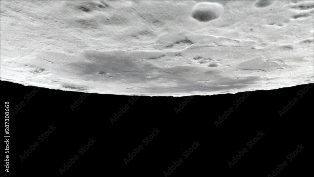 3d render, Moon high resolution image, 4k in outer space, Surface. High ...