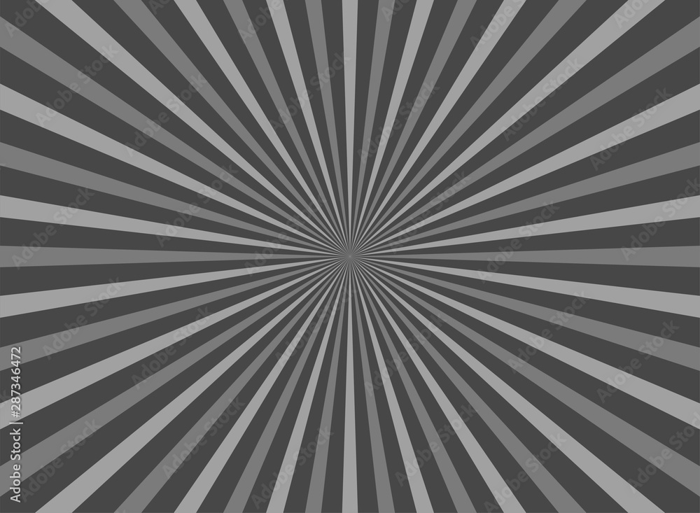 vintage sunlight background. silver grey burst background with white ...