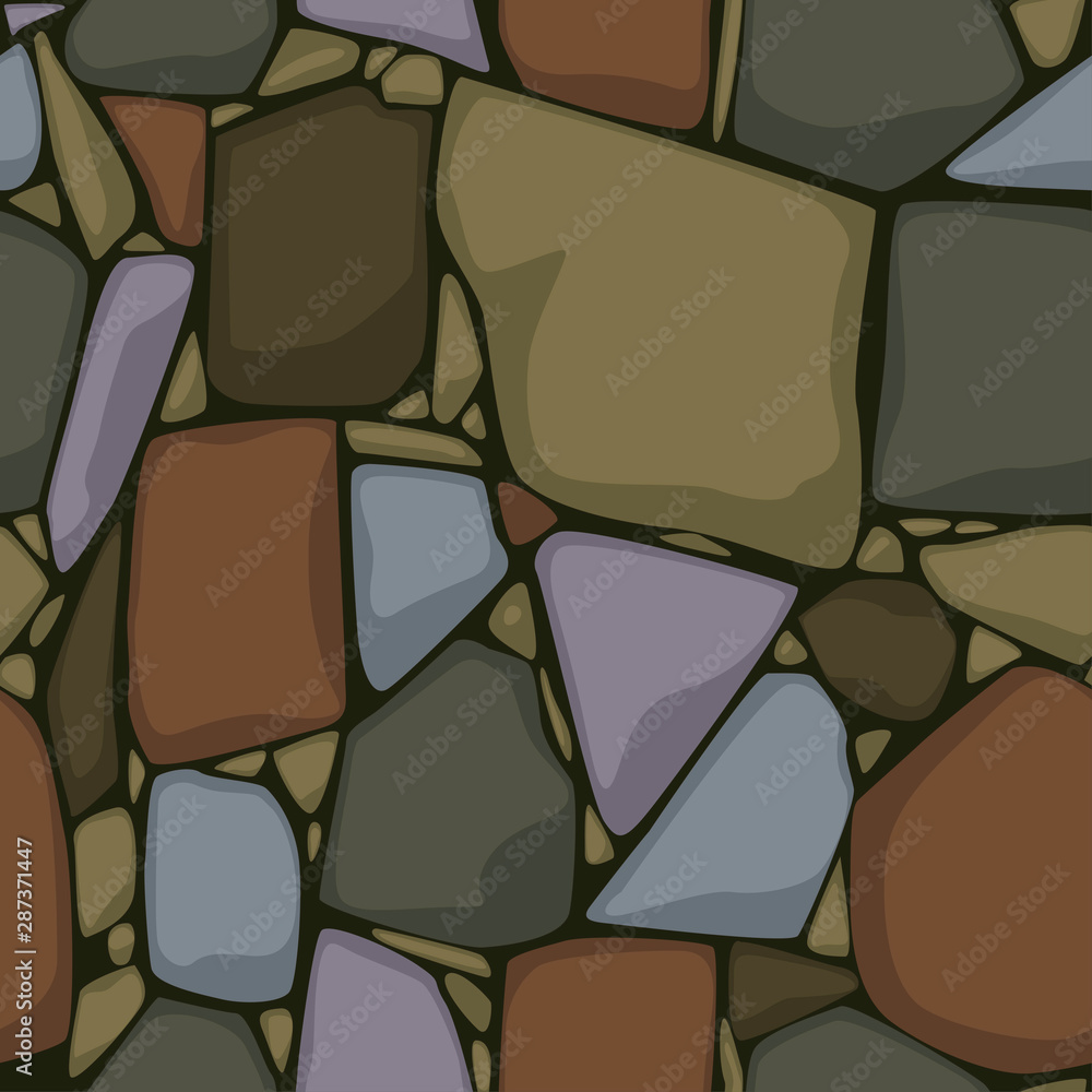 Stone Texture Cartoon