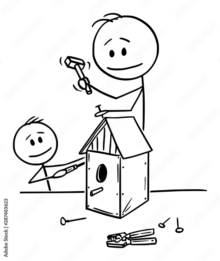 Bird Stick Figure