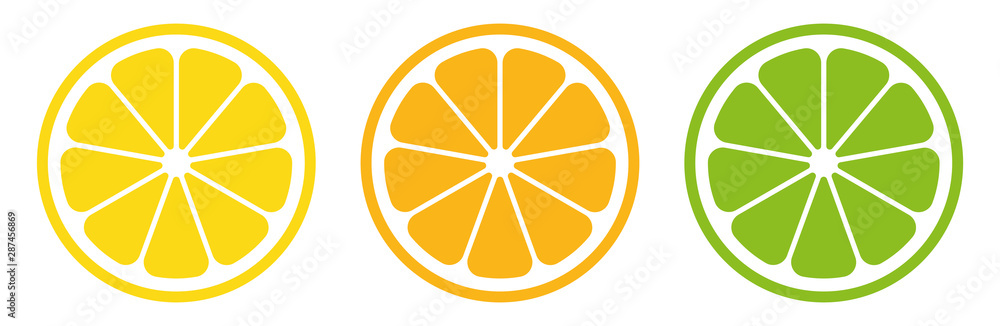 Lemon Wedge Vector