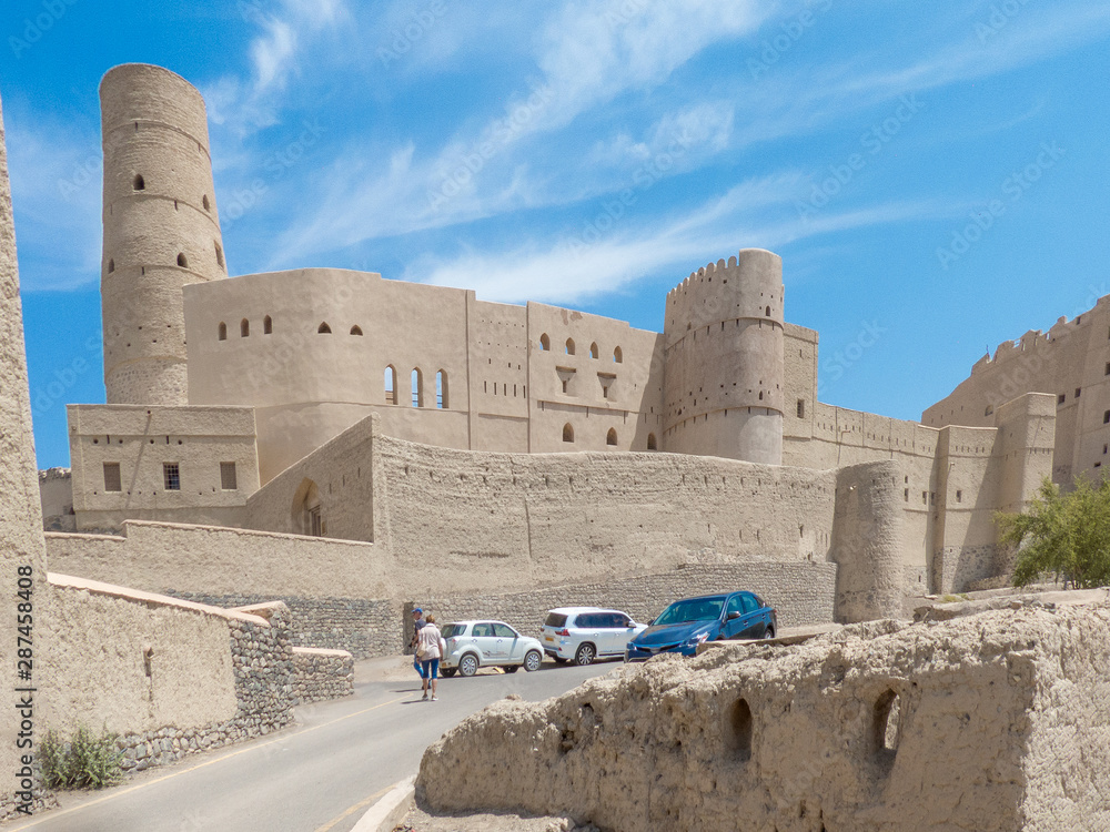 Bahla Fort in Bahla (بهلا ) City Sultanate of Oman Stock Photo | Adobe ...