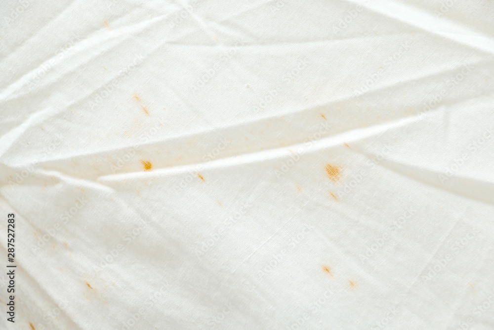 Mold on the dirty fabric causing health allergies, The texture of wavy ...